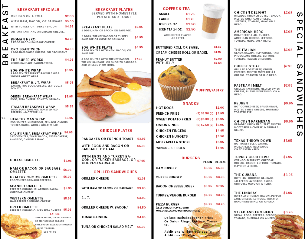 Cross Bay Deli - Best Deli In Queens NY - Menu